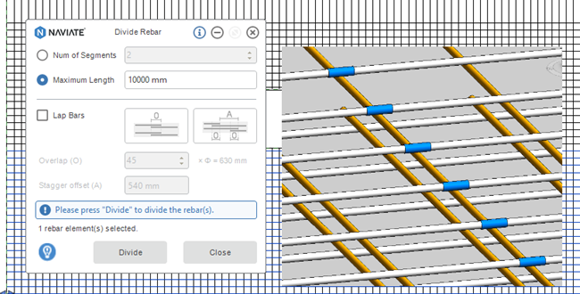 Discover Naviate Rebar #5 - Divide Rebar
